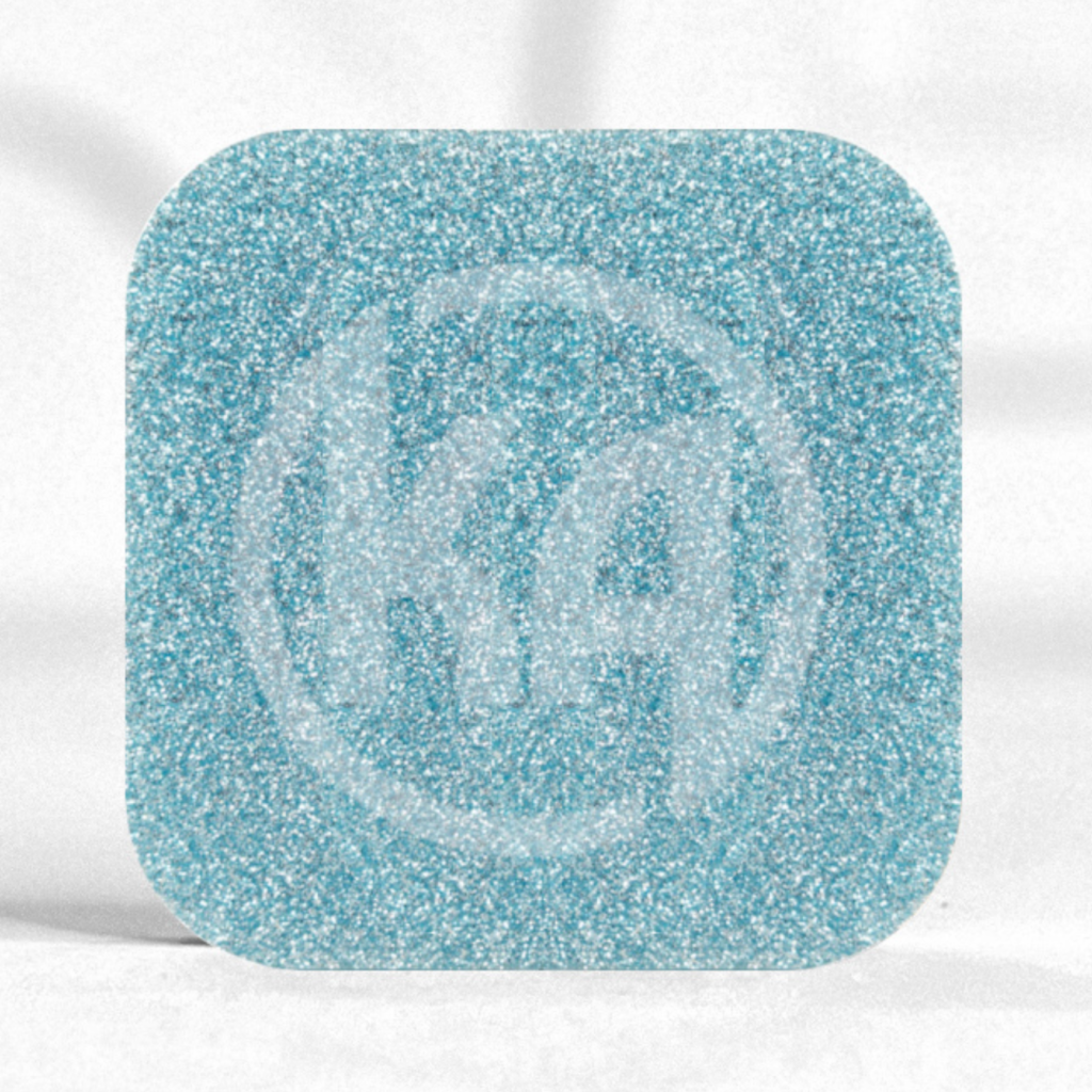 1/8" Ice Blue Glitter Acrylic Sheet (3mm) - Kentucky Acrylic